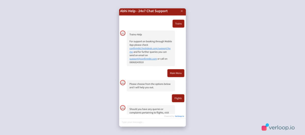 10 Best Chatbot Examples for Customer Service - Verloop.io
