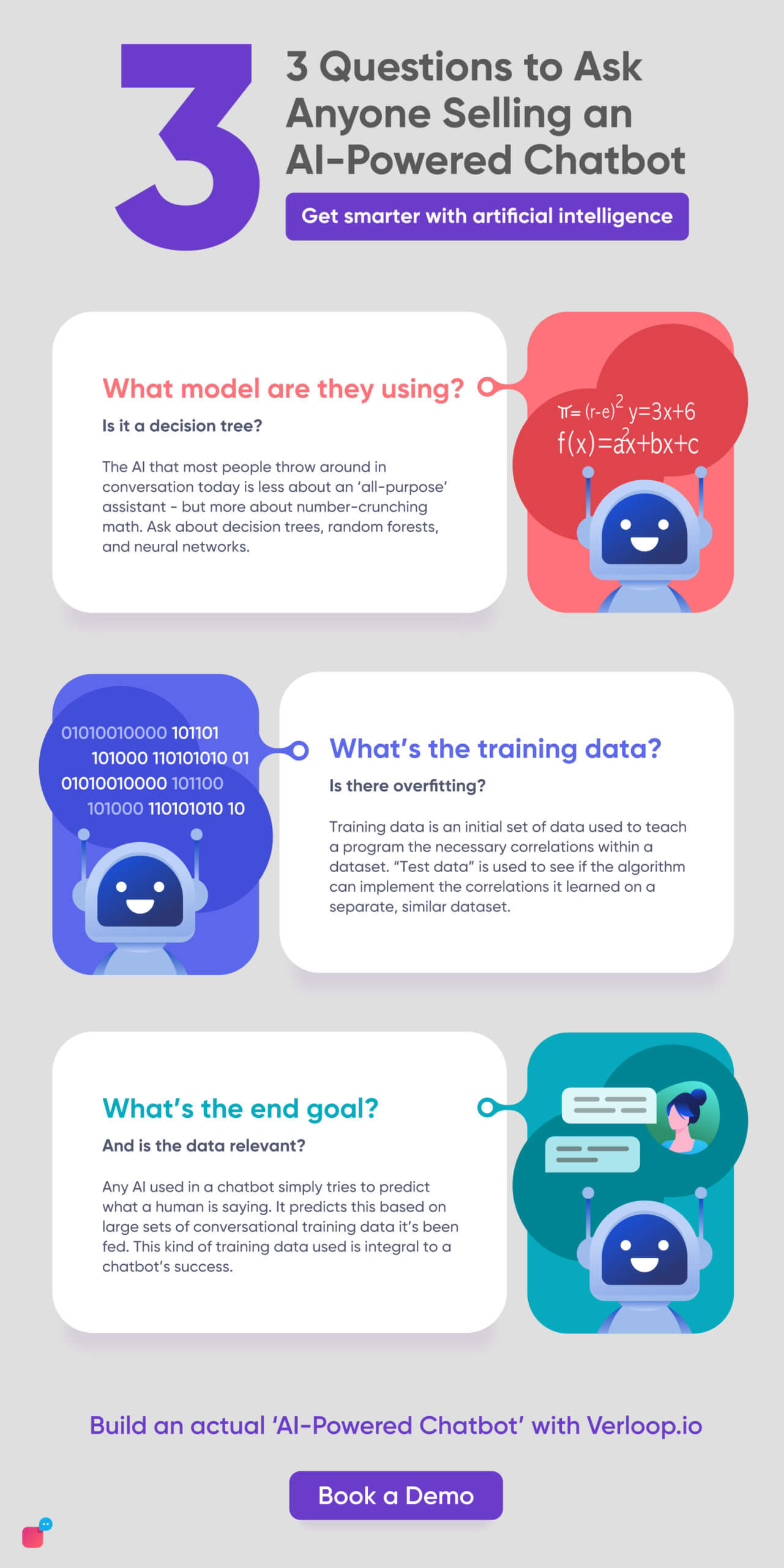 Ask 3 questions when someone says their Chatbot is AI-Powered Chatbot