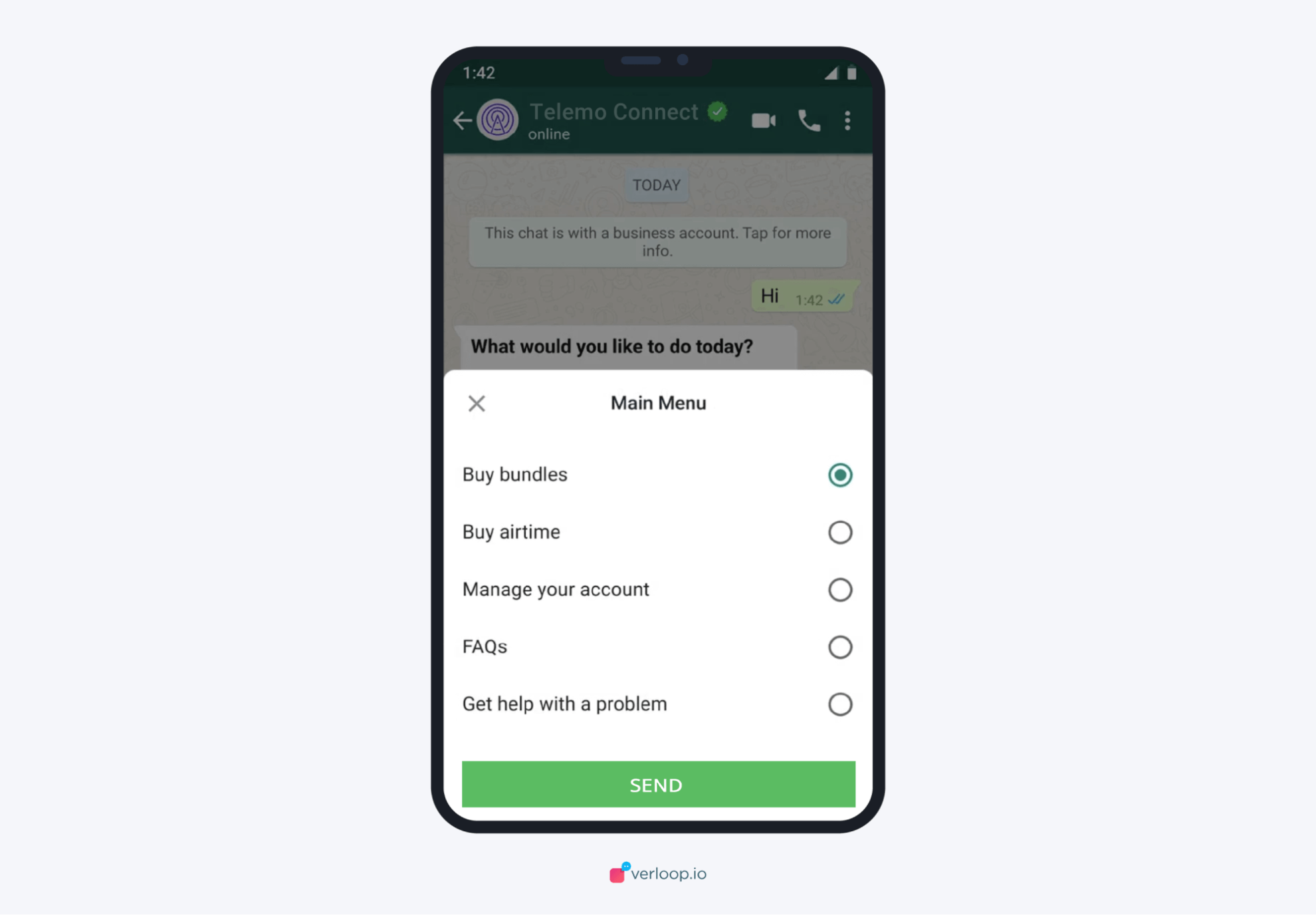 WhatsApp Business New Interactive Template - Location Sharing - Verloop.io