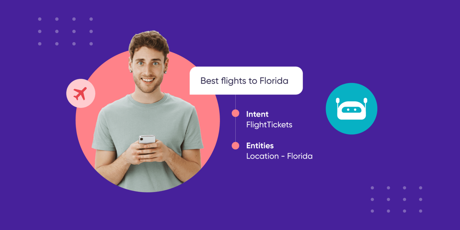 Intents and Entities in a Chatbot